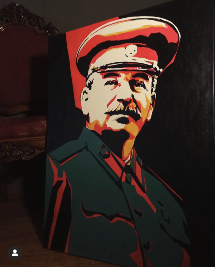 Anastasiia Rudkovskaia on Coroflot: Che Guevara, Joker and Stalin are ...