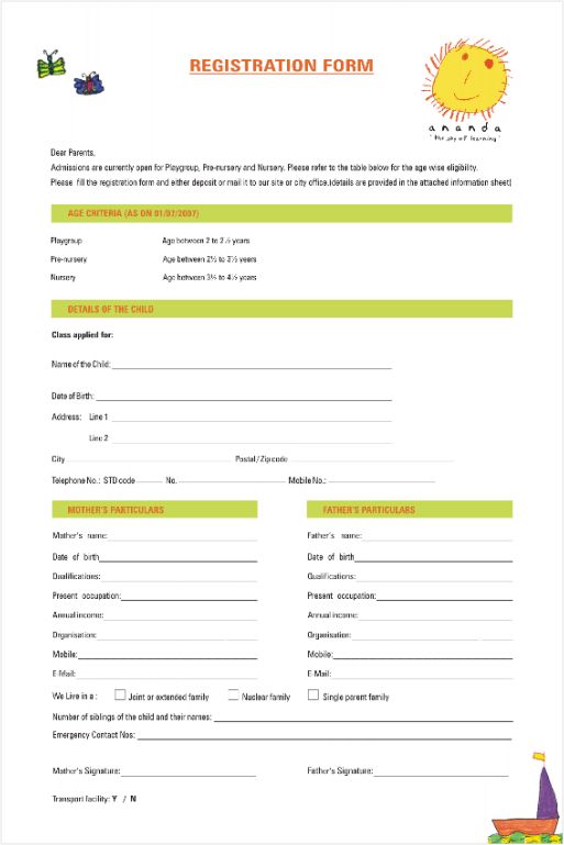 Ananda - playschool by Shilpi Boylla at Coroflot.com