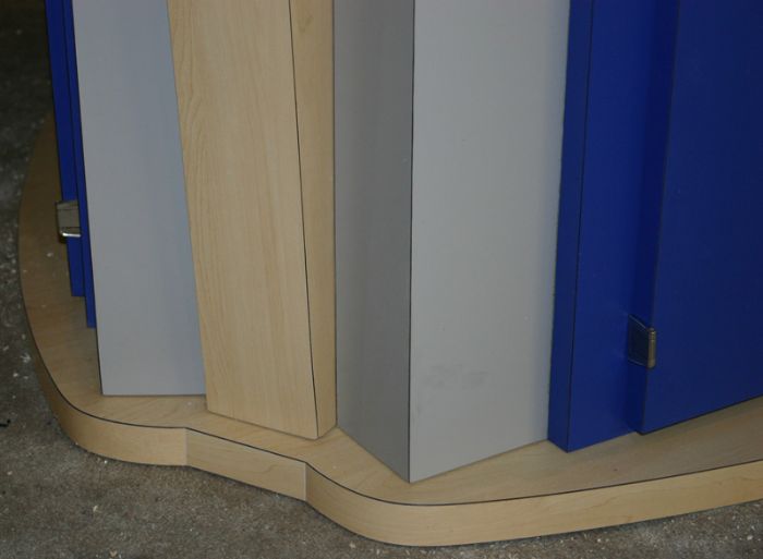 Three-Sided Kiosk by David Rixey at Coroflot.com