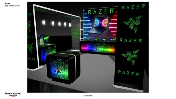 Razer Exhibit Concepts by Mark Susko at Coroflot.com