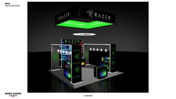 Razer Exhibit Concepts by Mark Susko at Coroflot.com