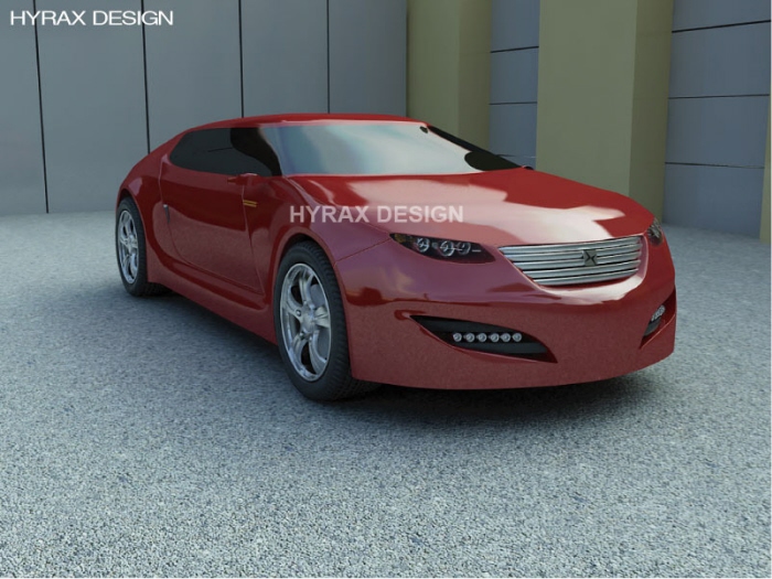 An upload by Firdaus Zin on Coroflot: to the project Hyrax Car