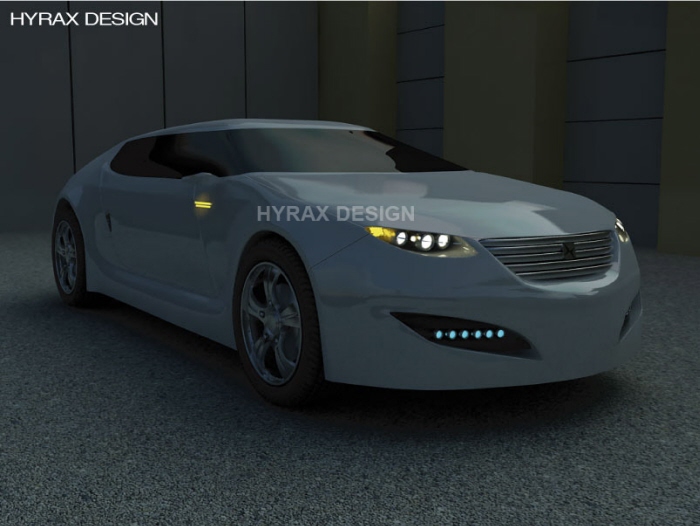 An upload by Firdaus Zin on Coroflot: to the project Hyrax Car