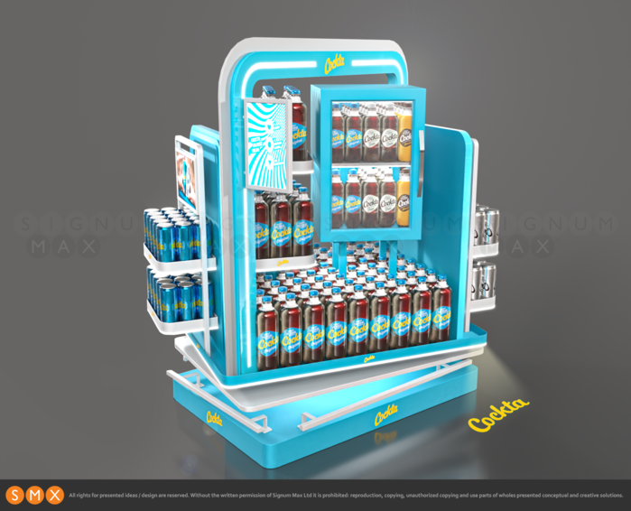 POSM - FMCG design by Josip Andrešić at Coroflot.com