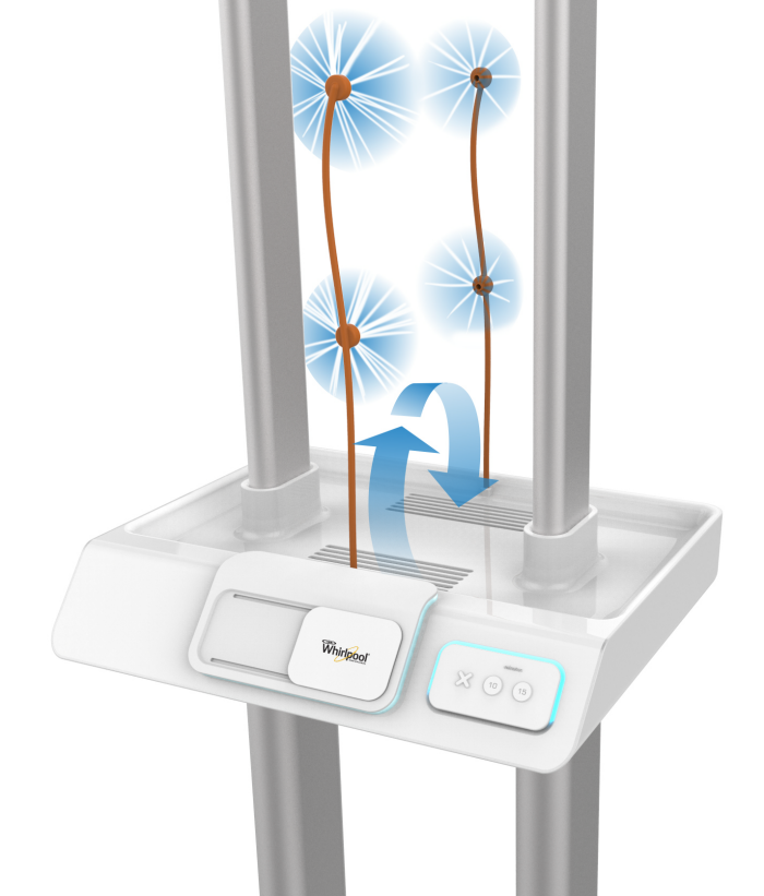 Swash Garment Steamer Attachment by Wesley Tong at Coroflot.com