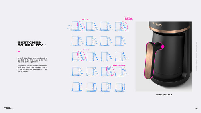 Versuni - Coffee Design work by Dimitri Hilpert at Coroflot.com