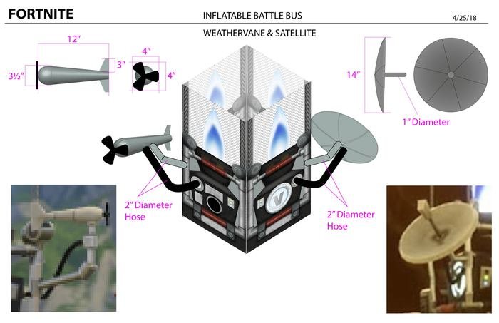 FORTNITE INFLATABLE BATTLE BUS by Seth Abrams at Coroflot.com