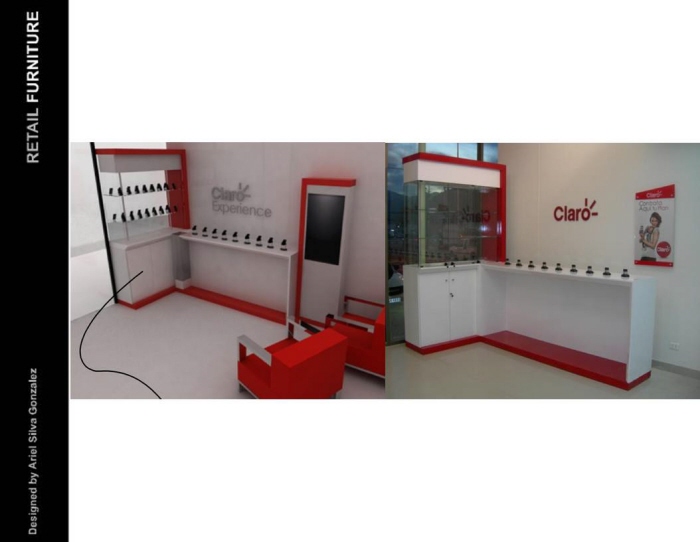 An upload by Ariel Silva on Coroflot: to the project Retail Furniture