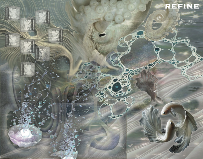 An upload by Kayla Kim on Coroflot: to the project Refine