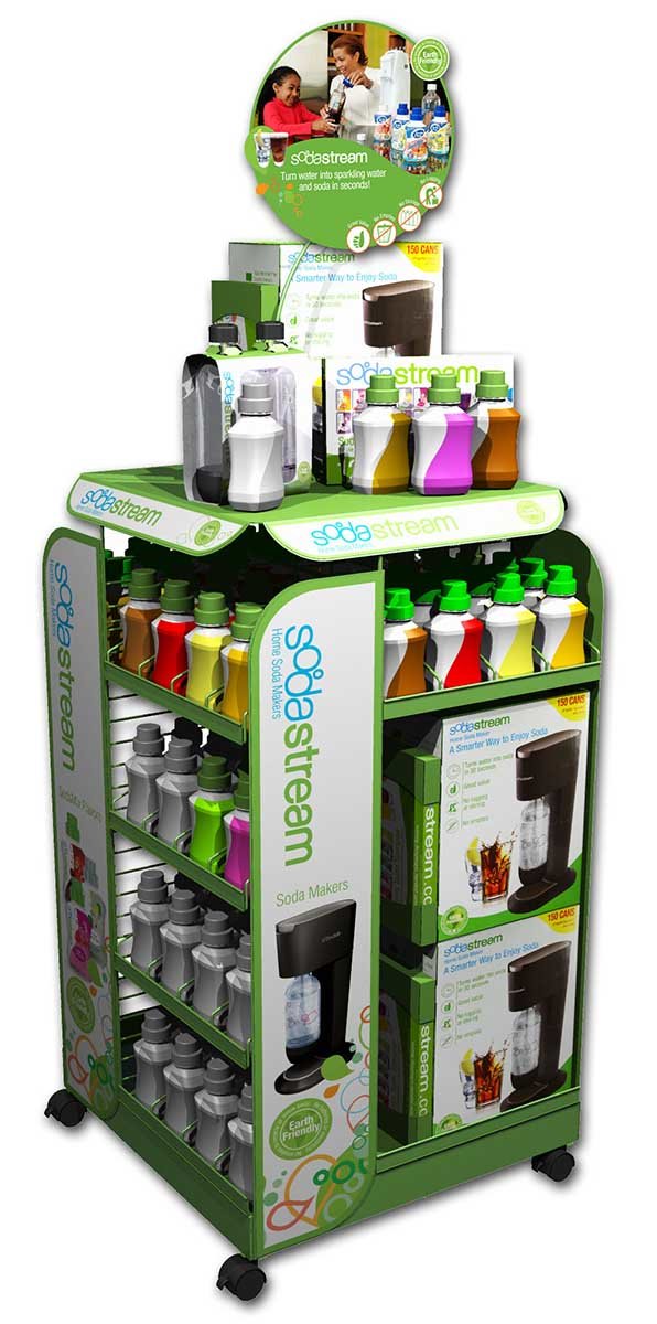 Sodastream Merchandising & Video Displays by Chuck Junge at Coroflot.com
