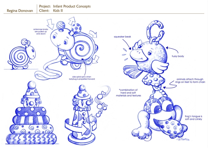 More Toy Designs by Regina Donovan at Coroflot.com