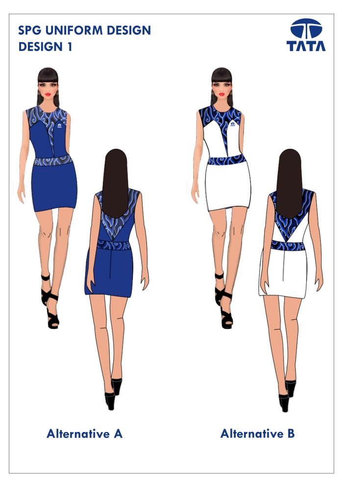 TATA SPG Uniform Design Pitch by Diah R. Amanda at Coroflot.com