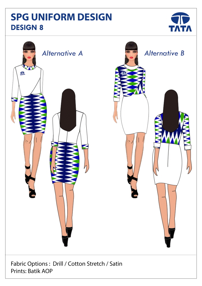 TATA SPG Uniform Design Pitch by Diah R. Amanda at Coroflot.com