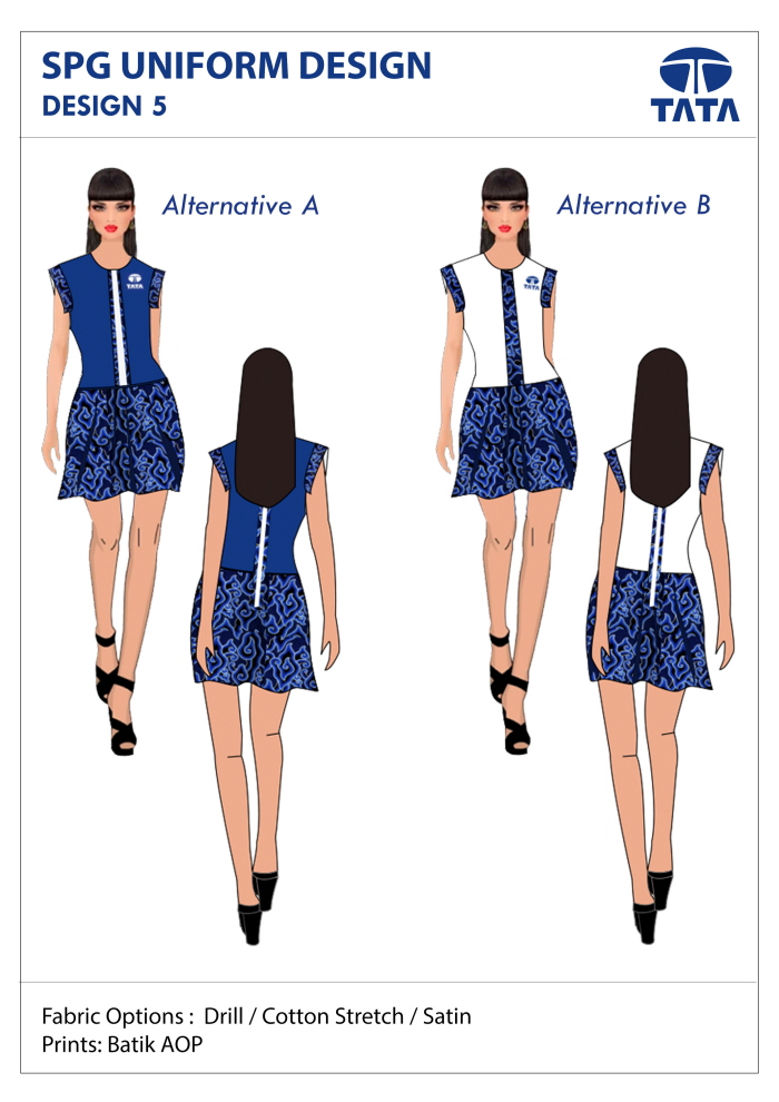 TATA SPG Uniform Design Pitch by Diah R. Amanda at Coroflot.com