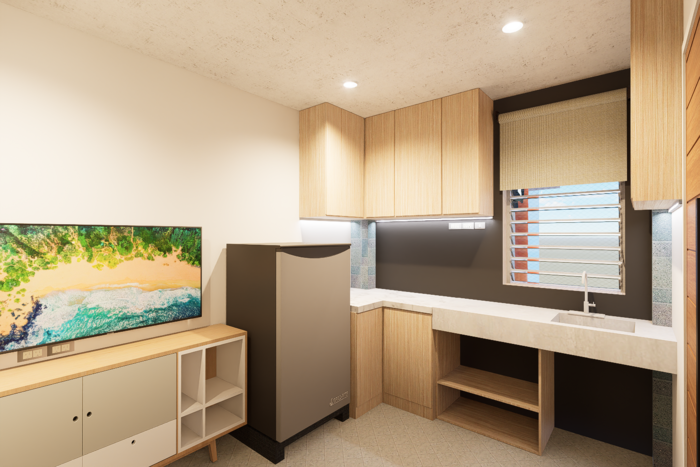 Modern Minimalist Tiny Loft: 4x2m Design by Julie Lumagbas at Coroflot.com