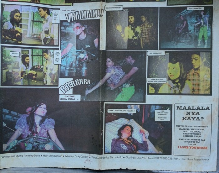 Comic Strip Layout & Story Copy by sharon atillo at Coroflot.com