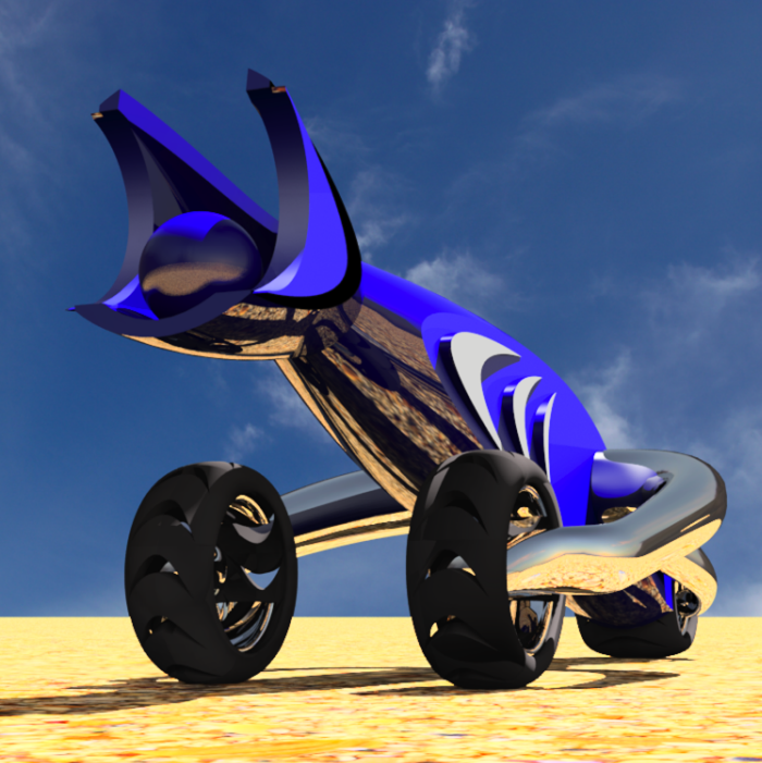 Rhino Rendered Vehicle by Dave Lewandowski at Coroflot.com