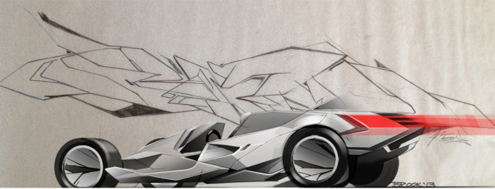 Graffiti Car Design Experiment by Brook Banham at Coroflot.com