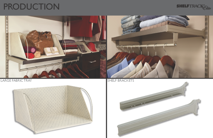 ShelfTrack™ Elite - ClosetMaid® by Kyle D. Narkiewicz at Coroflot.com