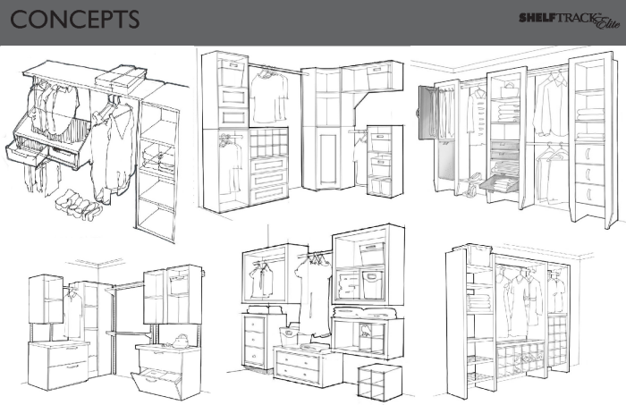 ShelfTrack™ Elite - ClosetMaid® by Kyle D. Narkiewicz at Coroflot.com