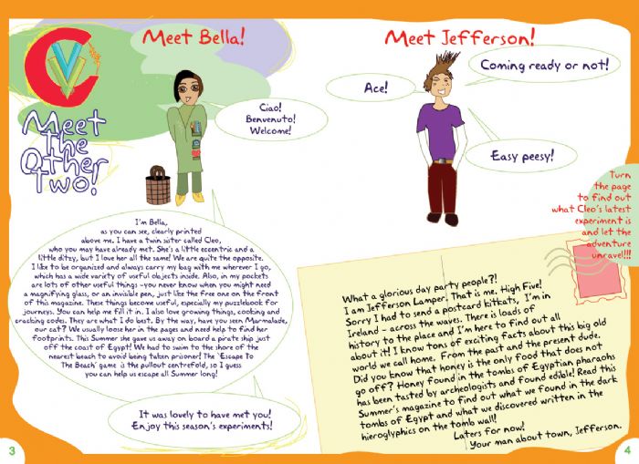 Children's Magazine (6-11 years) Concept & Layout by Astrid October at ...