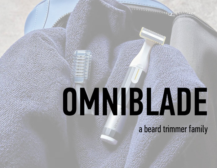 OMNIBLADE a beard trimmer family by David Hillenbrand at Coroflot.com