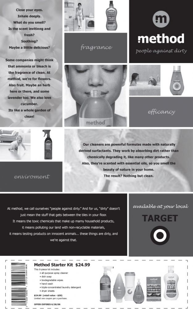 method ad campaign by lesley rocque at Coroflot.com