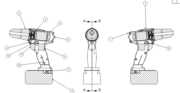 Drill Reconstruction + Engineering Drawings by Dane van Staden at ...