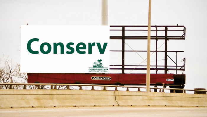 Billboard for Conservation International. by Patricia Lamb at Coroflot.com
