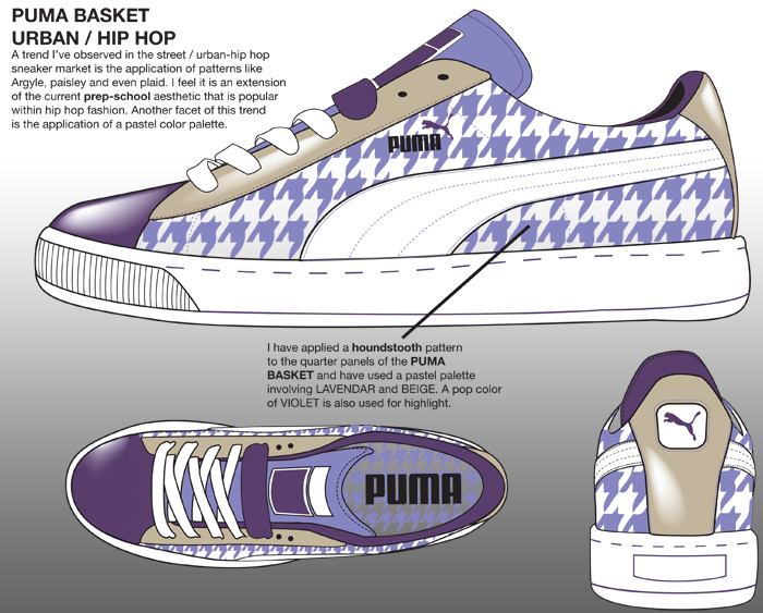 PUMA - Color Tests by Garrett Kramer at Coroflot.com