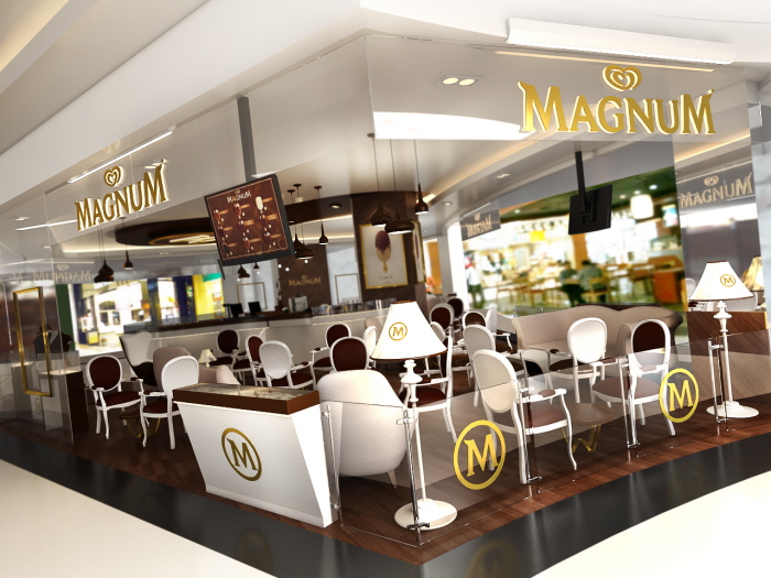 Walls Magnum Pop Up Store Jakarta by Herry Mahardika at Coroflot.com
