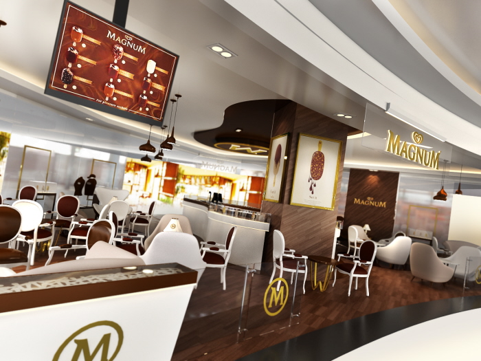 Walls Magnum Pop Up Store Jakarta by Herry Mahardika at Coroflot.com