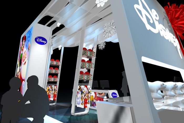 Disney - Kiosk design by Theodore Nguyen at Coroflot.com