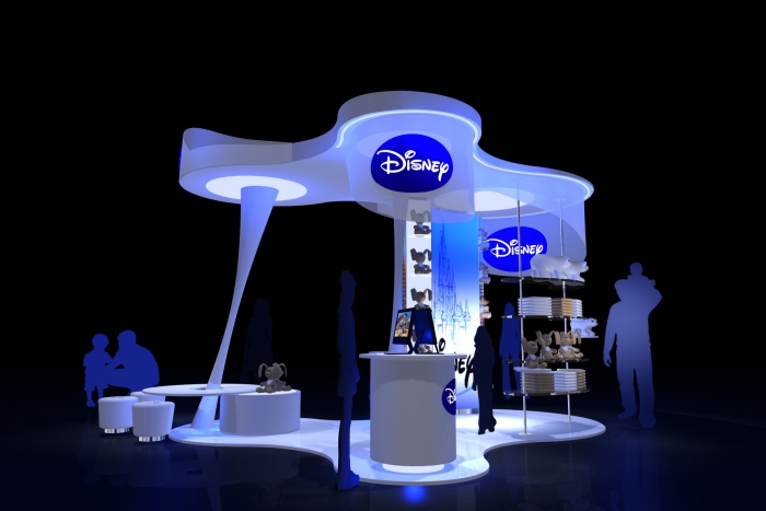 Disney - Kiosk design by Theodore Nguyen at Coroflot.com