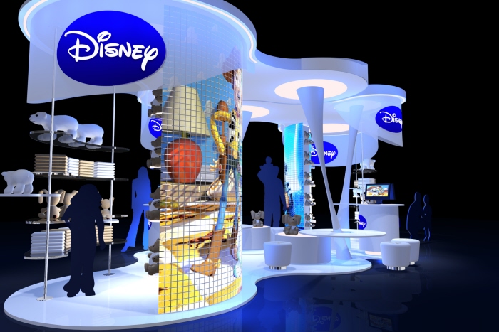 Disney - Kiosk design by Theodore Nguyen at Coroflot.com