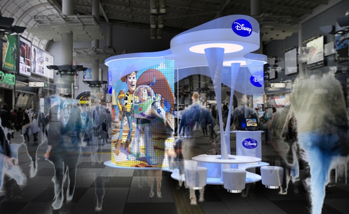 Disney - Kiosk design by Theodore Nguyen at Coroflot.com