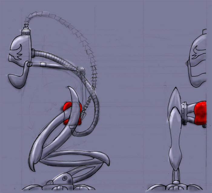sketches by Gabriel Hebert at Coroflot.com