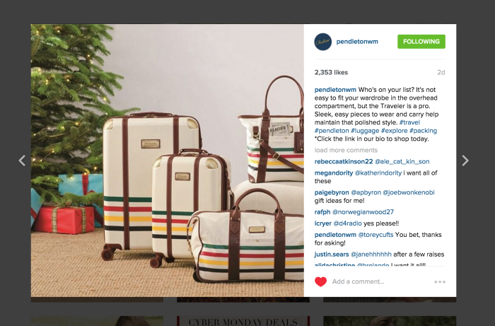 Pendleton Luggage by Brian Piper at Coroflot.com