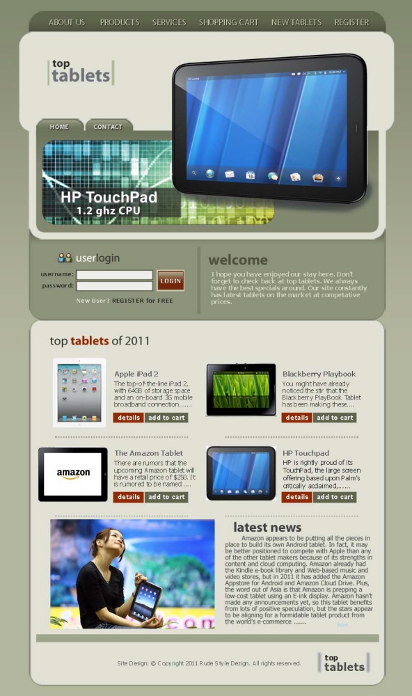 LandingPages_SplashScreens by Robert Diener at Coroflot.com