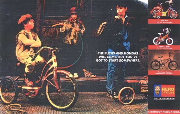 Hero cycles ads by Venu . at Coroflot.com