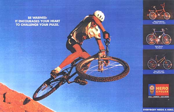 Hero cycles ads by Venu . at Coroflot.com