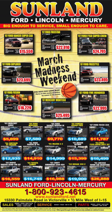 An upload by Rick Escobedo on Coroflot: to the project Sunland Ford ...