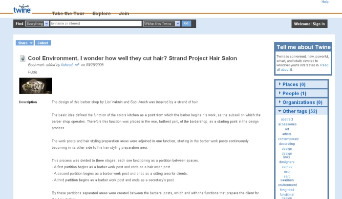 The hair strand project by Lior Vaknin at Coroflot.com