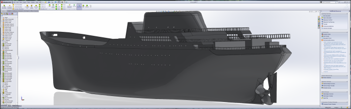 NS Savannah Model Project - The World's First Commercial Nuclear Ship ...