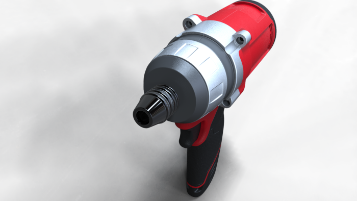 Milwaukee Impact Wrench Solidworks Modeling by Yang Ji at Coroflot.com