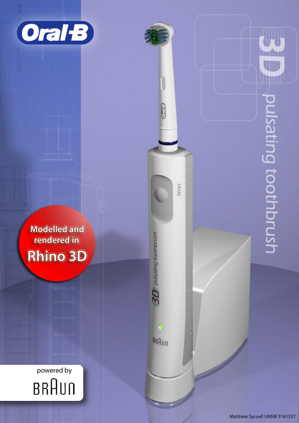 braun toothbrush by matt spruell at Coroflot.com
