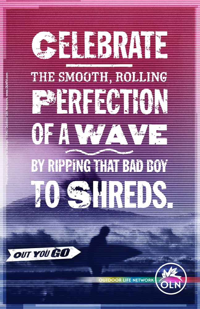 MAD AVENUE /// OUTDOOR LIFE NETWORK /// BRANDED PRINT & POSTERS by L ...