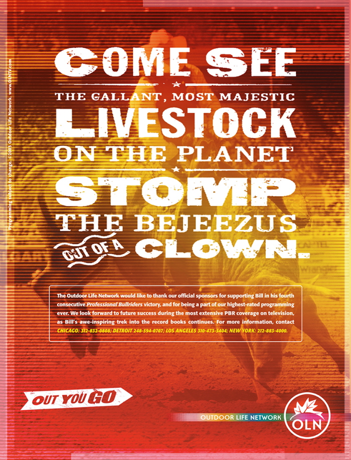 MAD AVENUE /// OUTDOOR LIFE NETWORK /// BRANDED PRINT & POSTERS by L ...