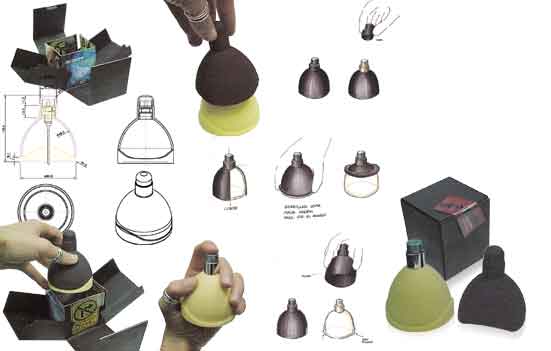 Bottle design by Ximena Castaneda at Coroflot.com