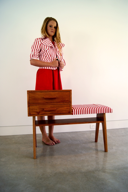 1950s Phone Table by Mariel Penner-Wilson at Coroflot.com